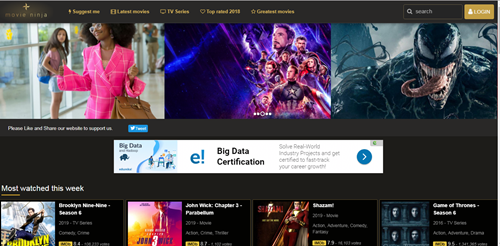 Top 10 High Quality Movies Online Sites for Watch Movie